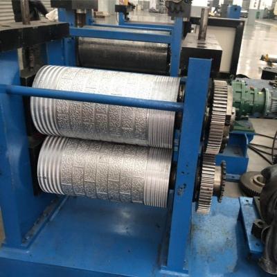 China Wall Profile Sheet Making Machine , 15m/Min t0.3-0.8mm Metal Embossing Machine for sale