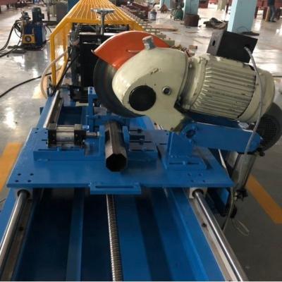 China Servo Cutting 15M/Min 70mm Octagonal Interlocked Tube Roll Forming Machine for sale