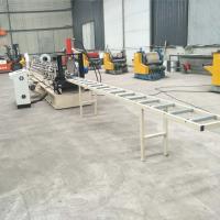 China Automatic Stud Track Roll Forming Machine 40-200mm Width 0.3-1.0mm Thickness PLC Control for sale