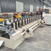 China Automatic Stud Track Roll Forming Machine 40-200mm Width 0.3-1.0mm Thickness PLC Control for sale