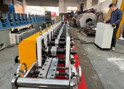 China 0.6mm Thicknes Thress Dimension U Channel Forming Machine 60mm Diameter Shaft for sale