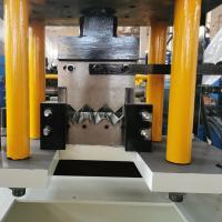 China Hydraulic Punching Wall Angle Channel Roll Forming Machine 72x25mm 5.5kW for sale