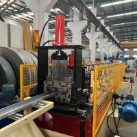 China 40mm Width Stud Track Roll Forming Machine 0.45mm Thickness PLC Control Automatic for sale