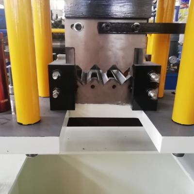 China 40*40-100*100mm Size Galvanized Steel 0.9mm Thickness Wall Angle Roll Forming Machine for sale