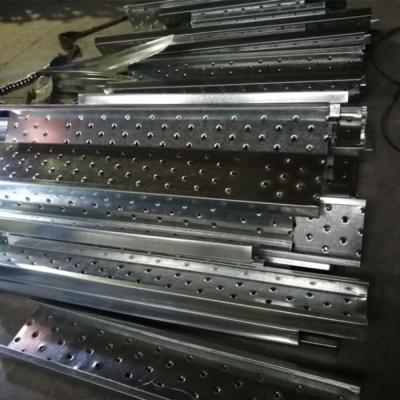 China 3.0mm Thickness Scaffolding Deck Cable Tray Roll Forming Machine With Punching for sale