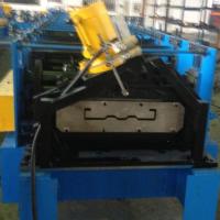 China Width Adjustable Fire Damper Blade Roll Forming Machine 100-250mm Width 0.6-1.0mm for sale