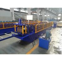 China Automatic Rain Spout Gutter Roll Forming Machine 0.3-0.8mm Aluminium Profile Making Machine for sale