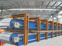 China PU Sandwich Panel Production Line 3 Kw Adjustable Width 600-1250mm Surface Chrome Coated Roller for sale