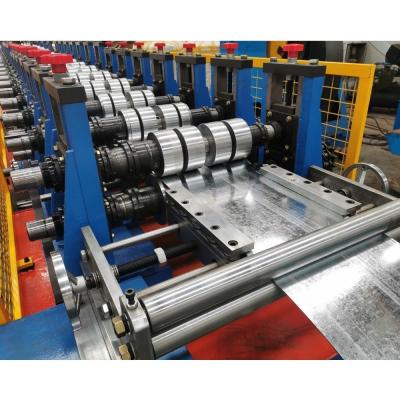 China 120mm Width C Profile Purlin Roll Forming Machine 7.5 Kw Adjustable Metal for sale