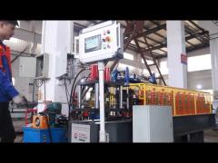 Rittal C Profile Apparecchiatura per perforare idraulica Bracket Din Rail Roll Forming Machine