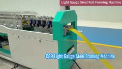 C89 Light Gauge Steel Framing Machine