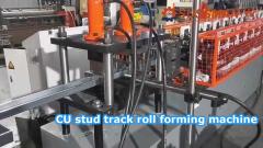 CU stud track roll forming machine
