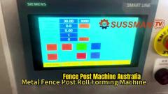 Introduce Australia Fence Post C65mm Channel Roll Forming Machine For You