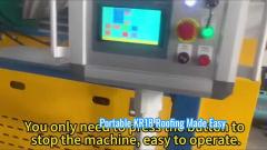 Electric Portable KR18 Roofing Sheet Roll Forming Machine