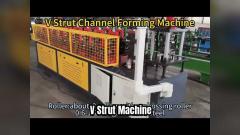 V Strut Roll Forming Machine