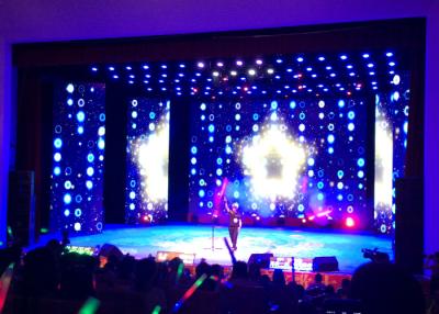 China Full HD LED Stage Backdrop Screen , 1920Hz LED Big Screen For Stage No Mosaic for sale