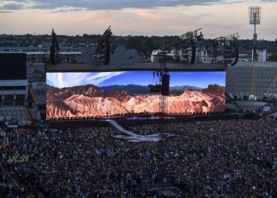 China 5500 Nits Outdoor LED Screen Rental P5.95 Waterproof High Contrast Ratio for sale