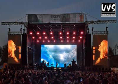 China High Resolution LED Big Screen Rentals Outdoors No Fan Design Good Heat Dissipation for sale