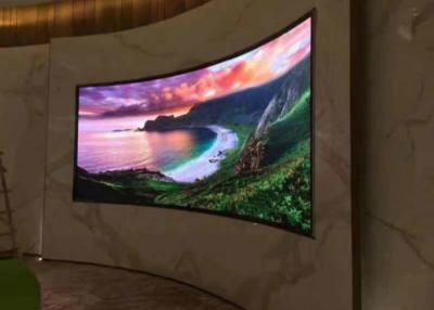 China HD Curved Indoor LED Video Walls MBI5124IC Stable Operation For Commercial Events for sale