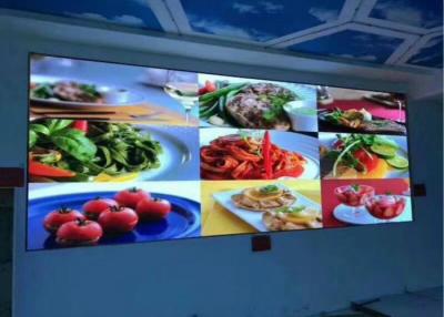 China P6 Indoor Fixed  LED Display Screen 2500 Nit Brightness With Curved Cabinet for sale