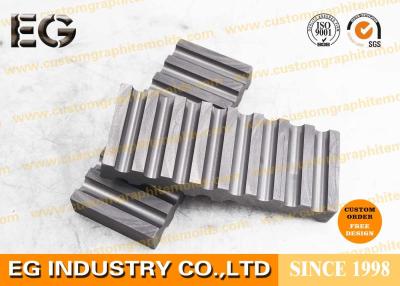 China 0.3% Low Ash Content Graphite Mold Casting , Polished Mirror Surface For Diamond Wire Saw for sale