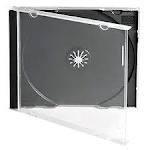 China CD case cd box cd cover 10.4mm single  with black tray(YP-A102) for sale