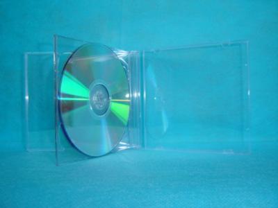 China CD case cd box cd cover 10.4mm double   with transparent tray(YP-B201) for sale