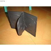 China 14mm for 4 discs black DVD CASE dvd box dvd cover with tray (YP-D8081a) for sale