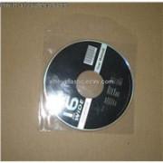 China CD sleeve Plastic Clear CD Sleeve  plastic dvd sleeve dvd sleeves  in PP materail  142*125*0.5mm for 1 discs cheap price for sale