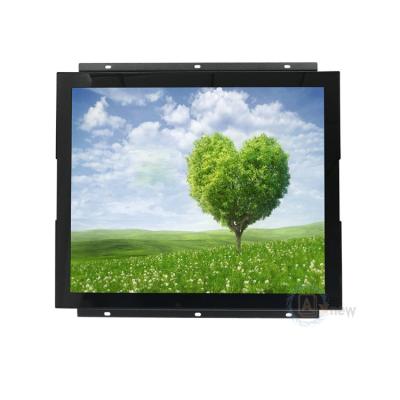 China IP65 17'' Touch Screen Open Frame LCD Monitor IR Touchscreen With VGA DVI Interfaces for sale