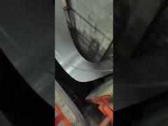 Finitura in lamiera d'acciaio inossidabile laminata a freddo ASTM 321, calibro 14, finitura 2B
