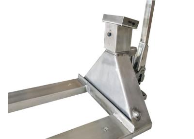 China Hydraulic Pallet Jack With Weight Scale , Brake Pallet Truck With Weighing Scale for sale