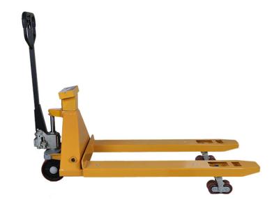 Cina Mano elettronica un pallet Jack With Weight Scale da 2 tonnellate in vendita