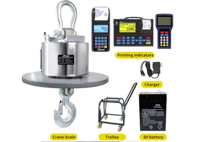 China Wireless Digital Crane Scale 15T With LED Display for sale