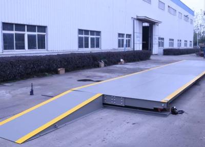 China Koolstofstaal 100 Ton Heavy Duty Electronic Weighing-de Schaalsaldo van de Brugvrachtwagen Te koop