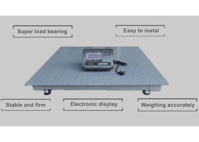China Carbon Steel Platform Weight Scale Machine Digital Industrial 1000KG 5000Kg for sale