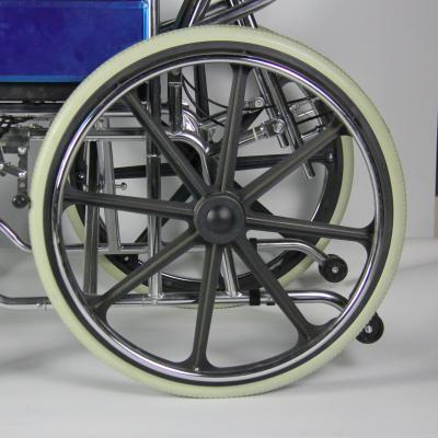 Cina Sedia a rotelle manuale dell'alluminio squisito di esecuzione con il cassettone Seat di forma di U in vendita