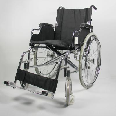 Cina Carry Folding Steel Wheelchair Flip facile sul poggiapiedi staccabile del bracciolo in vendita