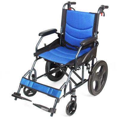 中国 フリップArmrestが付いている折り畳み式の手動車椅子を運び、貯えること容易なカスタマイズされた車輪のライト級選手 販売のため