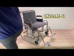 Breiter medizinischer Rollstuhl-beleibter Leute-Krankenhaus-Therapie-Stuhl Seats mit Rädern