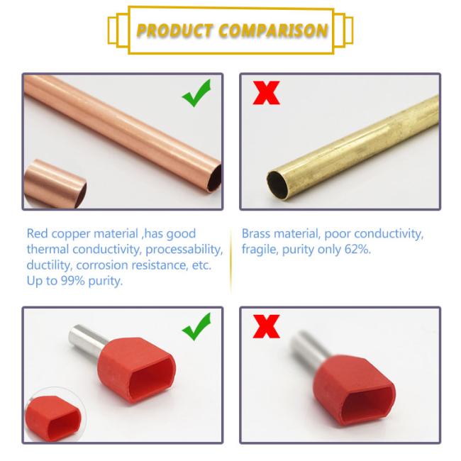 Fully Insulated Crimp Terminal Samples