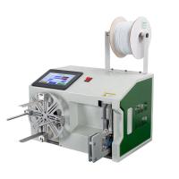 China Automatic Power Electrical Cable Winding Machine , Binding Cable Tie Machine for sale