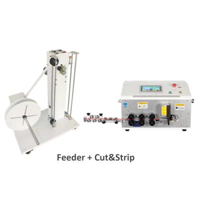China CX-08D Automatic Wire Cable Cut Strip Bending Machine Up To 5m for sale