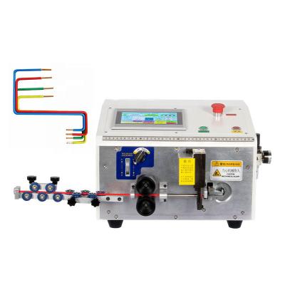 China Automatic Computer Cable Cutting Stripping Machine Wire Bending 2D for sale