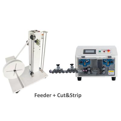 China High Precision Fast Speed 16sqmm Cable Cut And Strip Machine For Wire Stripping for sale