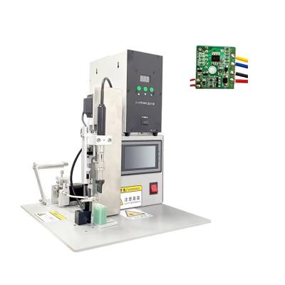 China Multifunctionele elektrische draad lassen machine met oortelefoon pin hoog-laag lassen pcb bord solderen voor kabel productie for sale