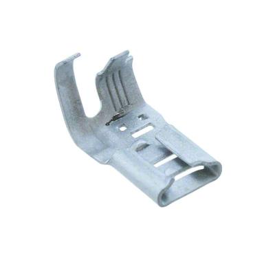 China TE Connectivity 42742-2 FASTON 250 Quick Disconnects Receptacle 18 12 AWG Wire Size 82  3.31mm Mating Tab Flag Brass for sale