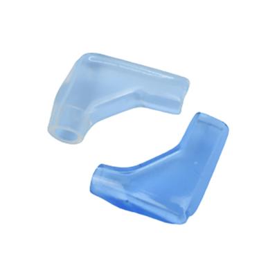 China 187 250 Flag Terminal Protection Clear Soft Sleeve Cover 4.8/6.3mm Transparent PVC Insulation Terminal Sheath for sale