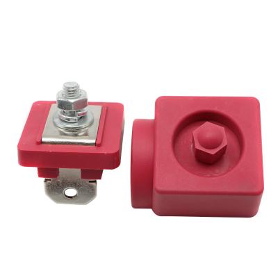 China 400A Energy Storage Connector Charging 500A Socket High Voltage Dc Input Battery Terminals for sale