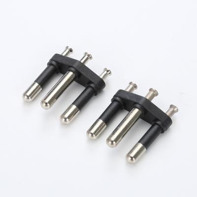 Cina Forcone isolato semi di Pin 3 Palo 3 dell'inserzione NBR 4.8MM 10A 20A 3 della spina del VDE in vendita